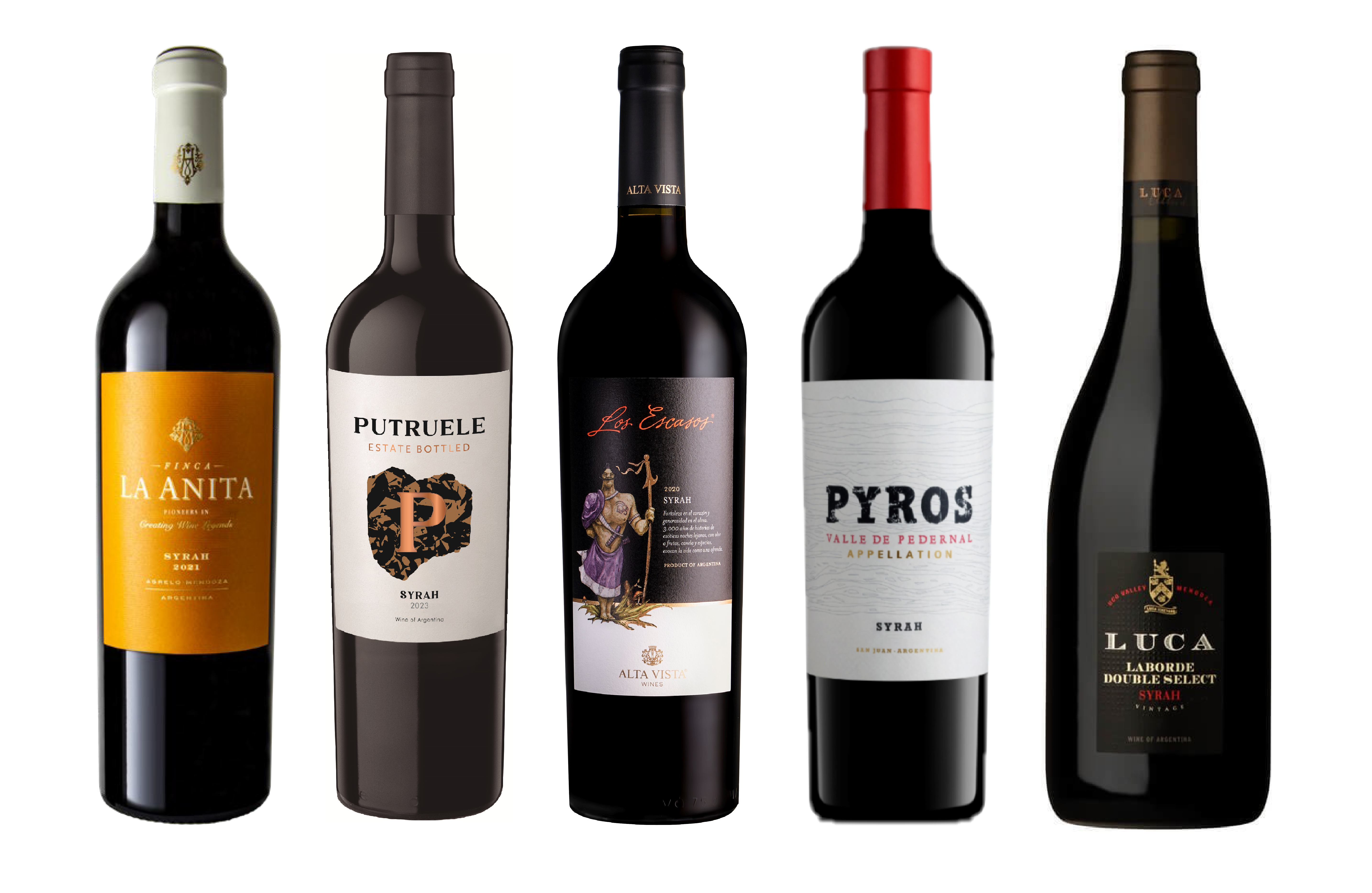 5 etiquetas para el Día del Syrah - sebarios.com.ar